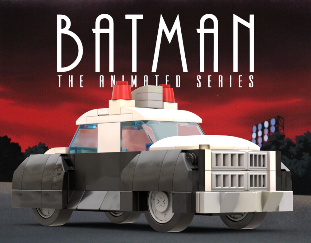 LEGO MOC BTAS Police car by tacotaco64™️ | Rebrickable - Build with LEGO