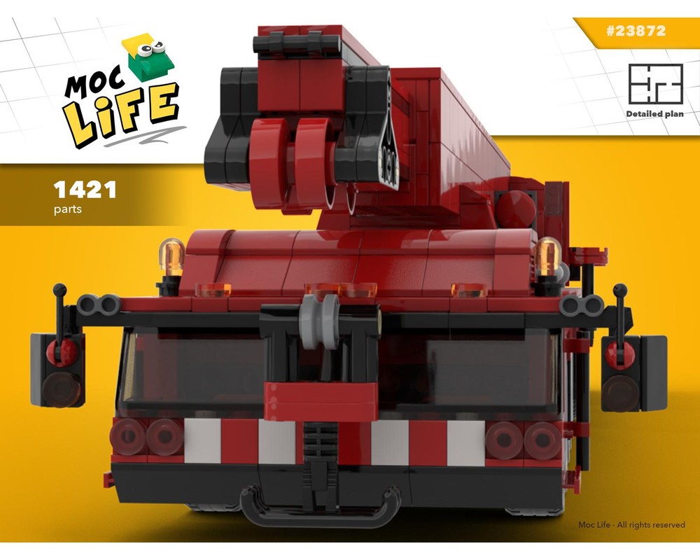 LEGO MOC Liebherr Crane LTM 11200 by Moc LEGO | Rebrickable - Build ...