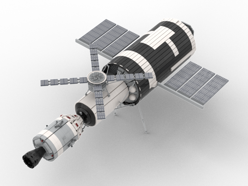 LEGO MOC-238721 Skylab Space Station - Minifigure Scale by ...