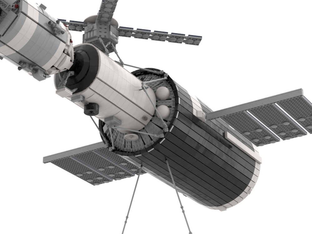 LEGO MOC Skylab Space Station - Minifigure Scale by TheStarshipGarage ...