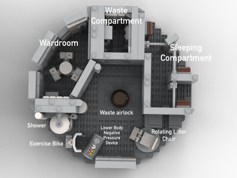 LEGO MOC Skylab Space Station - Minifigure Scale by TheStarshipGarage ...