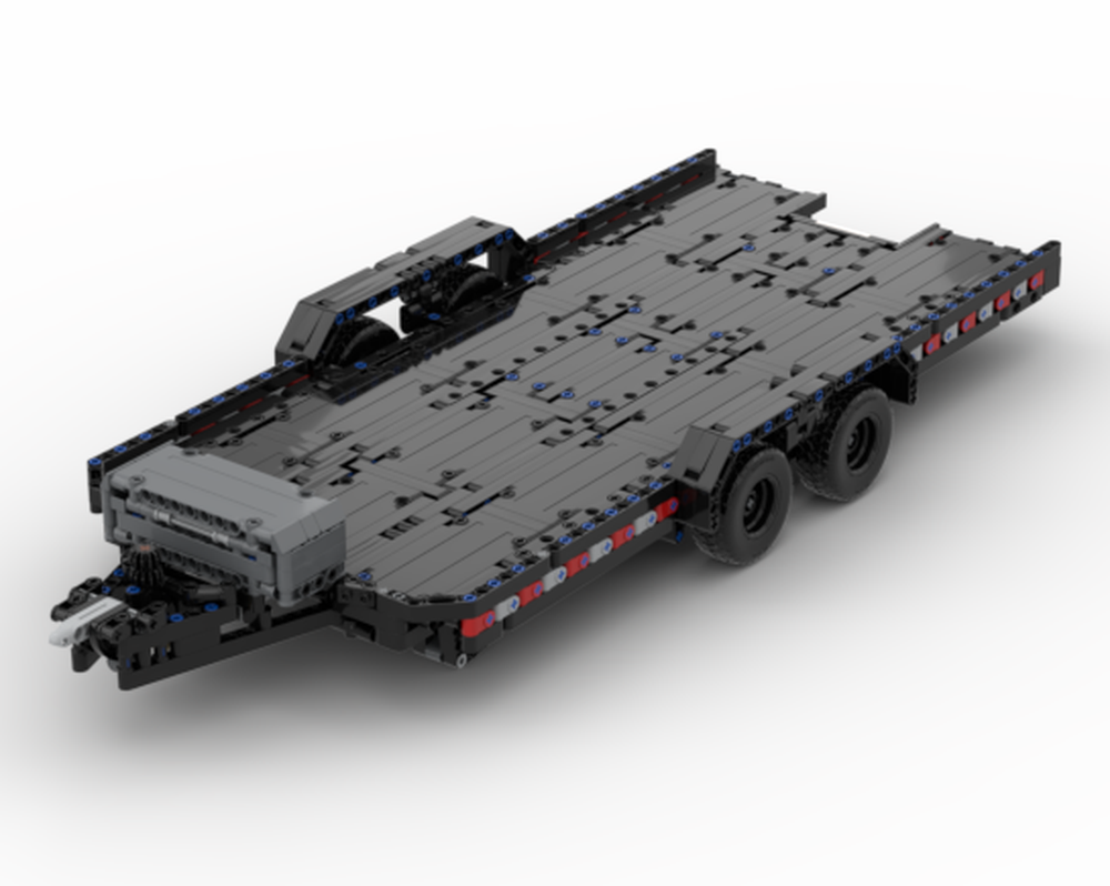 LEGO MOC Car–Trailer by TRXRic | Rebrickable - Build with LEGO