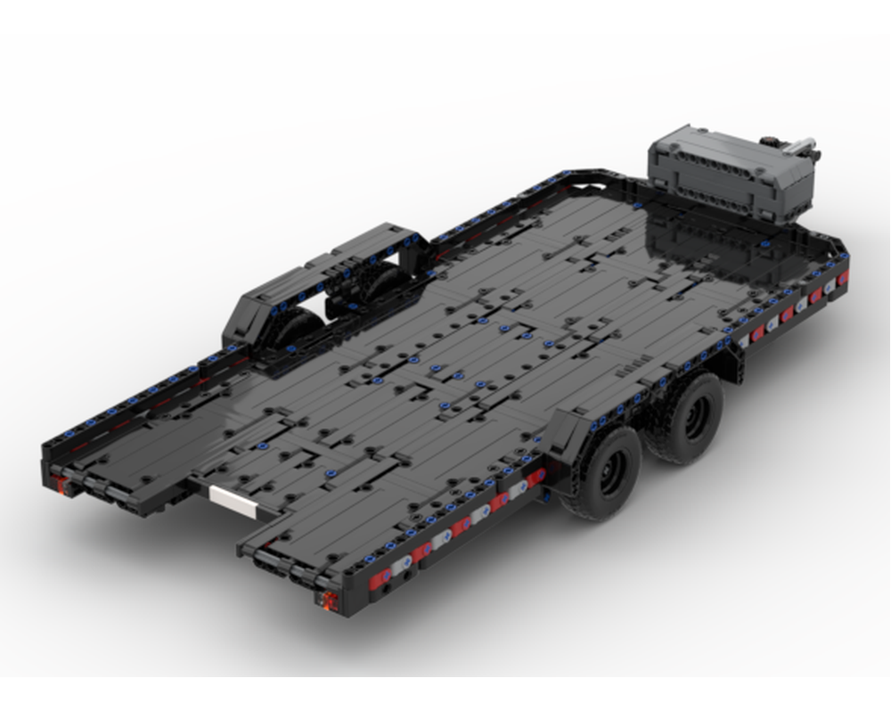 LEGO MOC-238729 Car–Trailer by TRXRic | Rebrickable - Build with LEGO