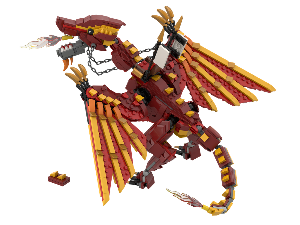 LEGO MOC-238731 Ninjago Fire Dragon by fishysalmon02 | Rebrickable ...