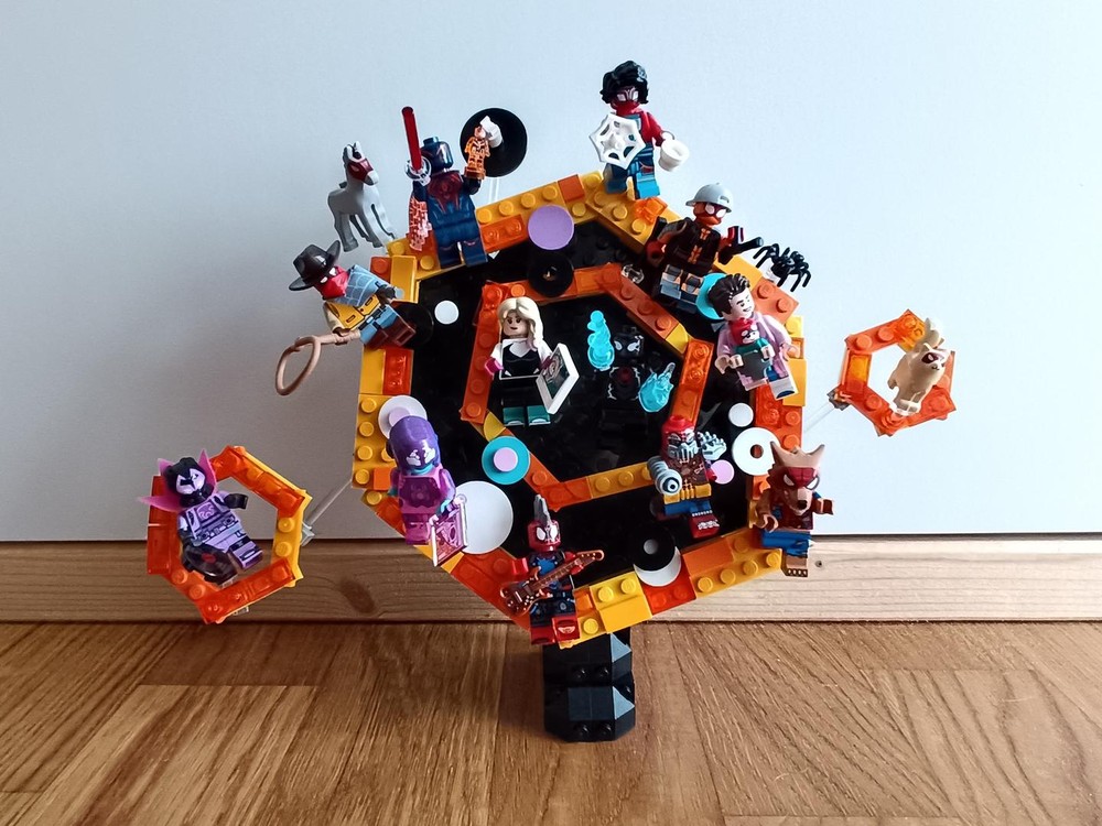LEGO MOC Across The Spider-Verse CMF - Minifigure Display Stand by ...