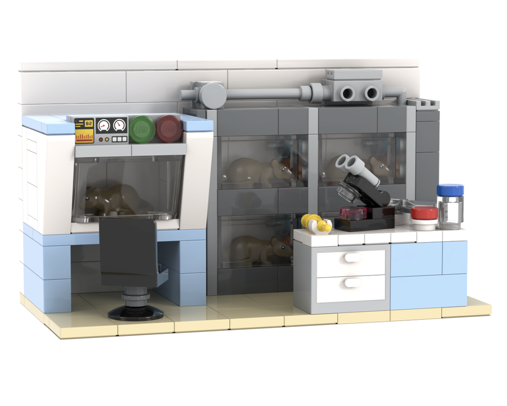 LEGO MOC-238745 Animal facility Laboratory by Alquimia | Rebrickable ...