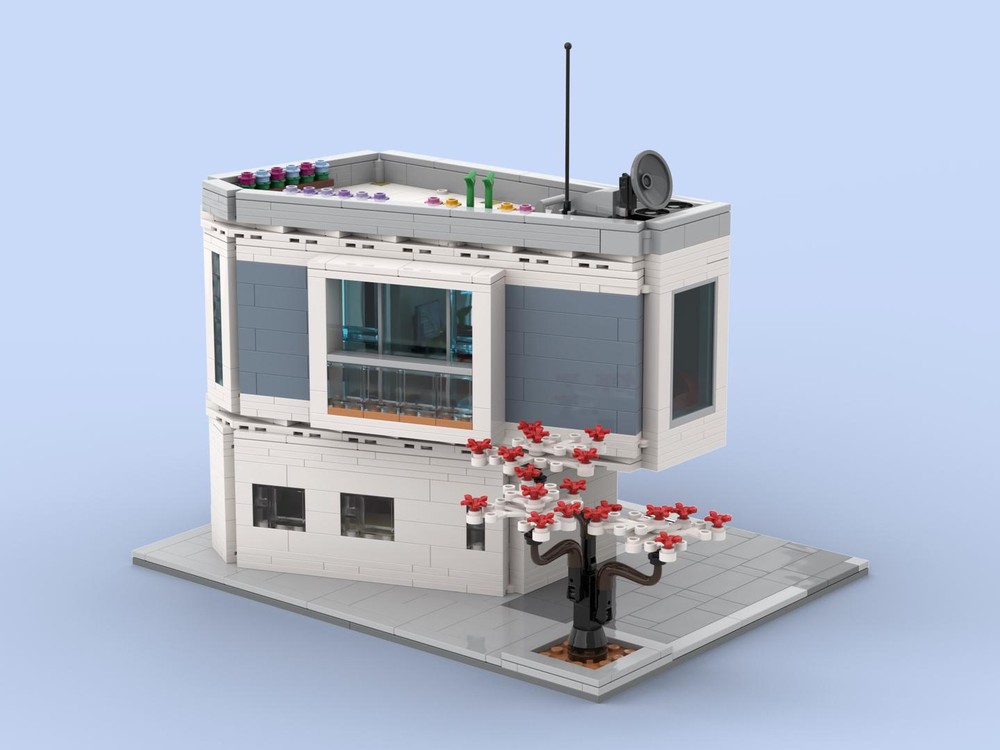 LEGO MOC Modern House #1 by Mith77 | Rebrickable - Build with LEGO