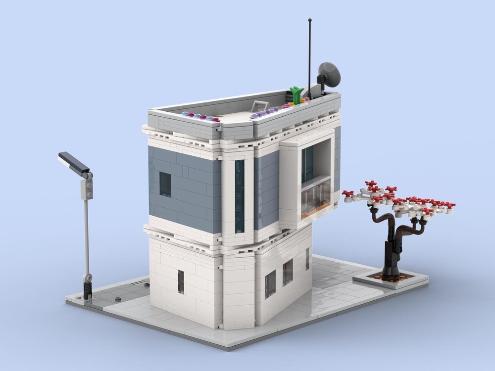 LEGO MOC Modern House #1 by Mith77 | Rebrickable - Build with LEGO