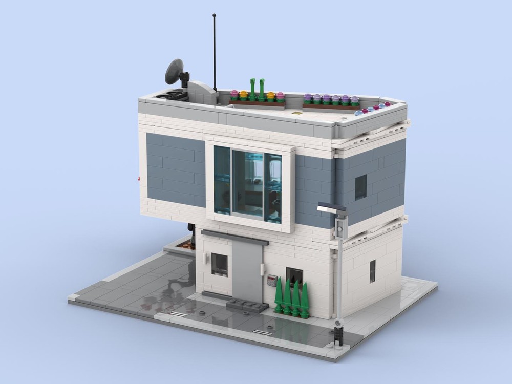 LEGO MOC Modern House #1 by Mith77 | Rebrickable - Build with LEGO