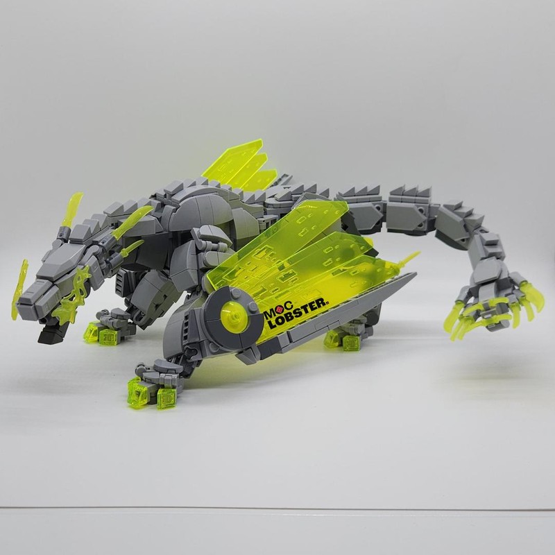 LEGO MOC-238766 Cyber Dragon by Moc_Lobster | Rebrickable - Build with LEGO