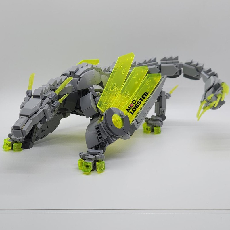 LEGO MOC-238766 Cyber Dragon by Moc_Lobster | Rebrickable - Build with LEGO