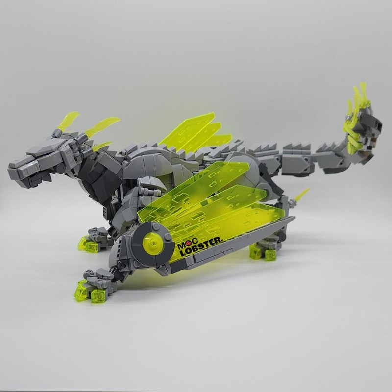 LEGO MOC-238766 Cyber Dragon by Moc_Lobster | Rebrickable - Build with LEGO