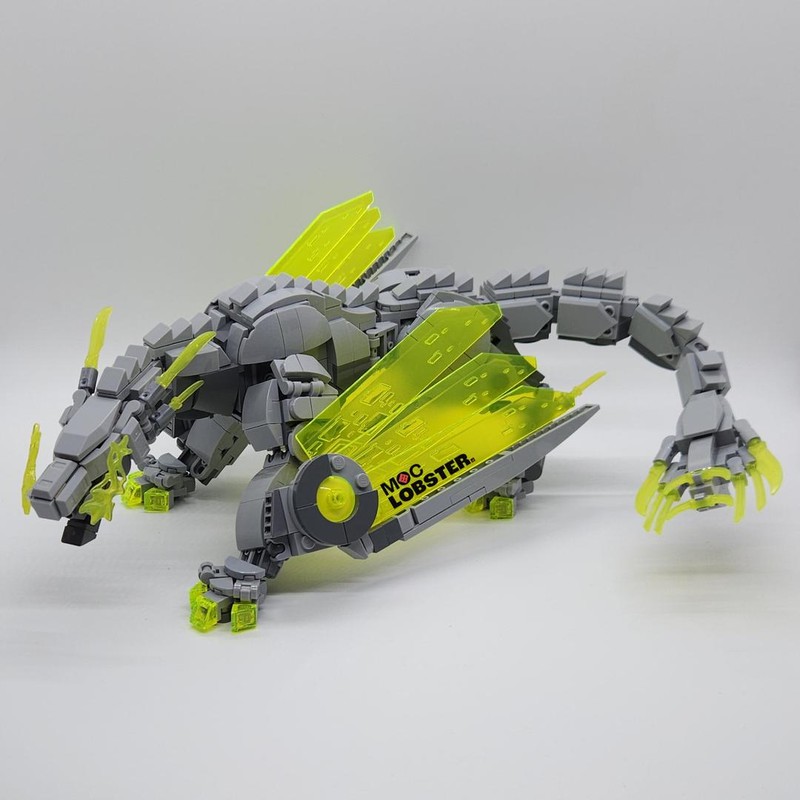 LEGO MOC-238766 Cyber Dragon by Moc_Lobster | Rebrickable - Build with LEGO