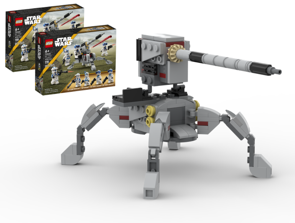 LEGO MOC-238783 AV-7 Cannon 2x 75345 501st Battle Pack Alternate Build ...