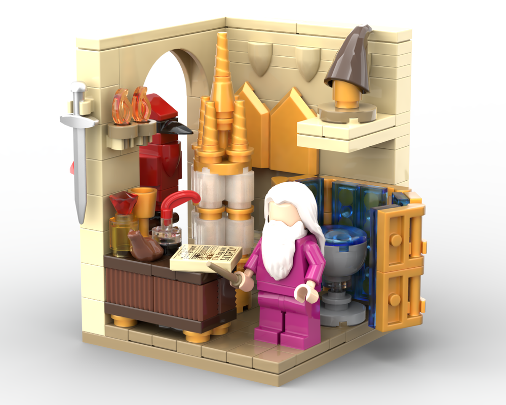 LEGO MOC-238787 Dumbledore’s Magical Habitat by jjfkz | Rebrickable ...