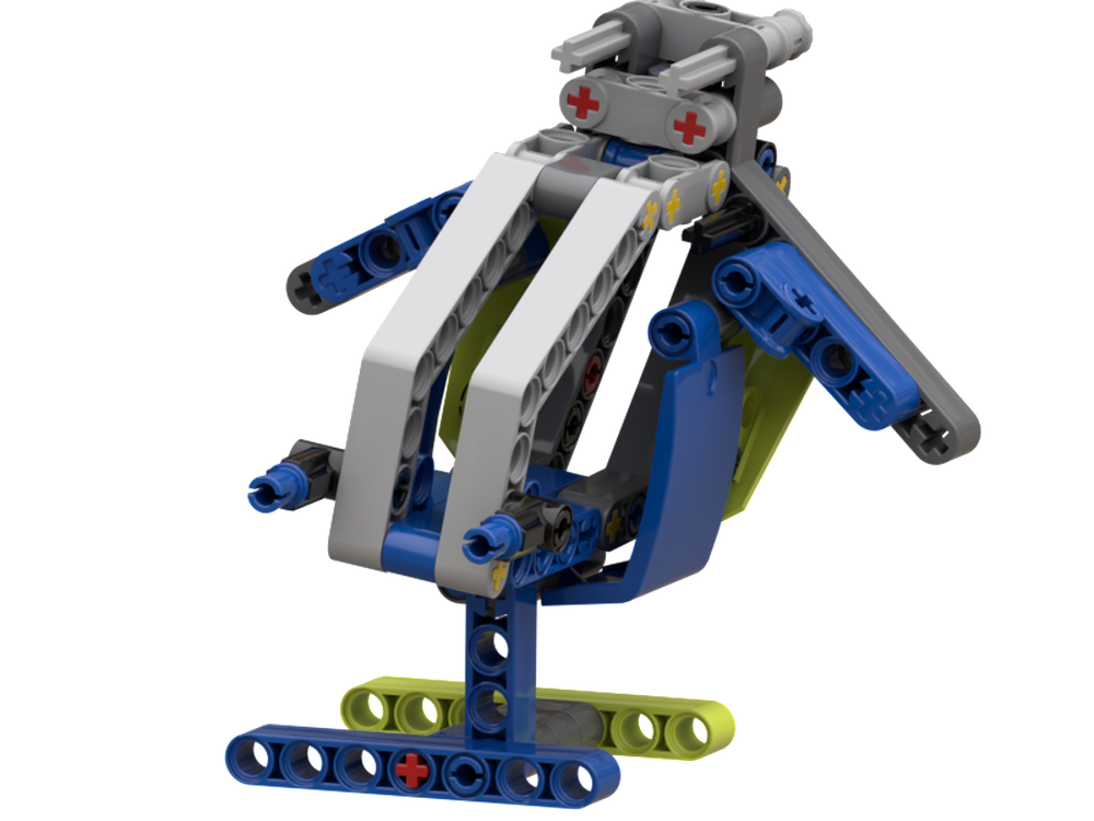 LEGO MOC 42164 Gunship by faint_range14 | Rebrickable - Build with LEGO