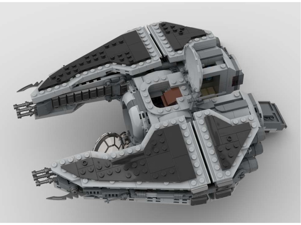 LEGO MOC-238801 TIE Gray Wrath by DarkPampers | Rebrickable - Build ...