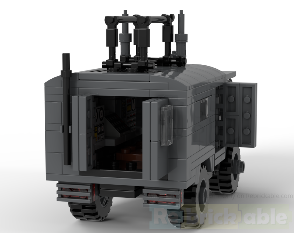 LEGO MOC GAZ-66 R-142 Command and Staff Vehicle by 500 HEAVY ...