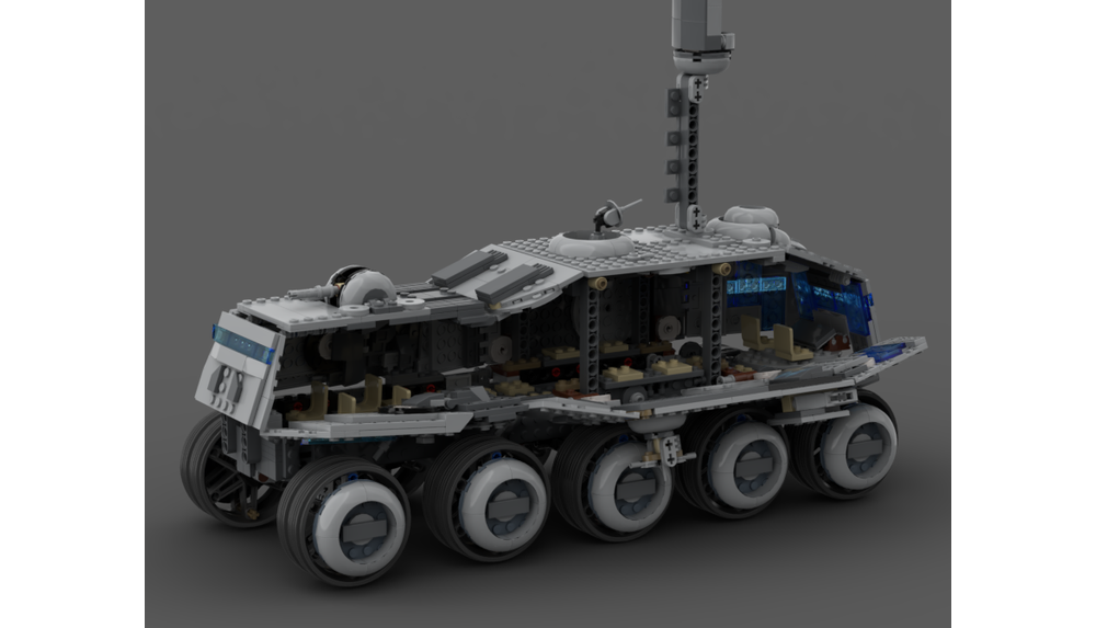 LEGO MOC-238805 Juggernaut 2x build modification (+wheels) by Brick ...