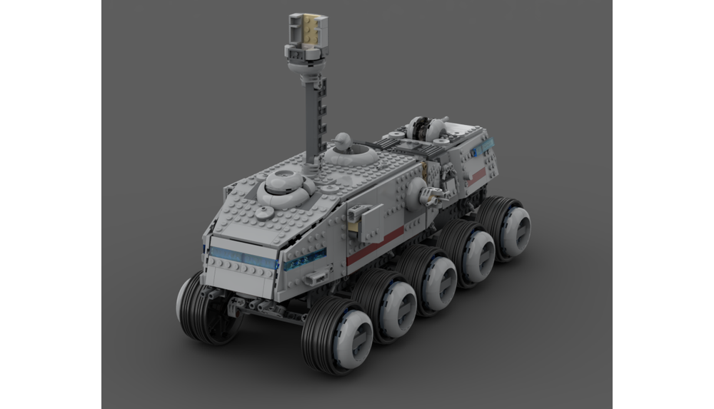 LEGO MOC-238805 Juggernaut 2x build modification (+wheels) by Brick ...
