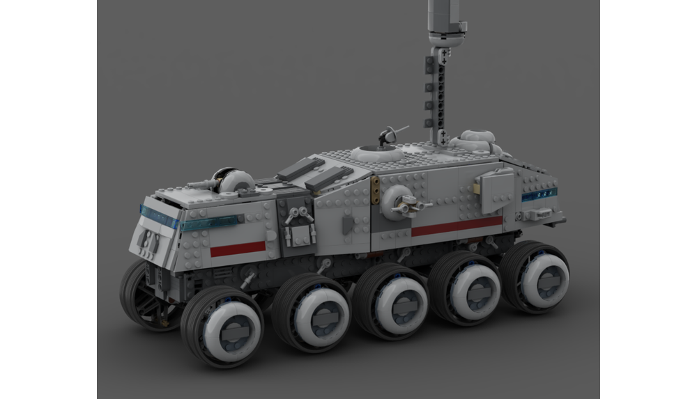 LEGO MOC-238805 Juggernaut 2x build modification (+wheels) by Brick ...