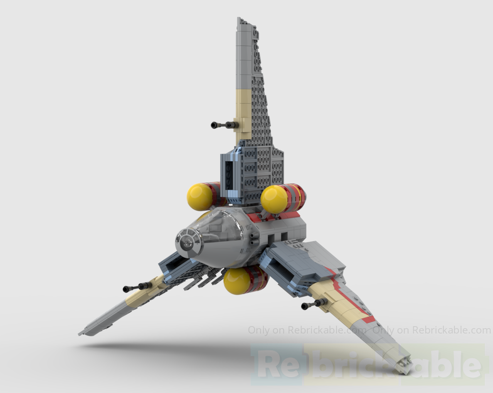 LEGO MOC-238807 KSE Morningstar-C Starfighter by Darklordofsword ...