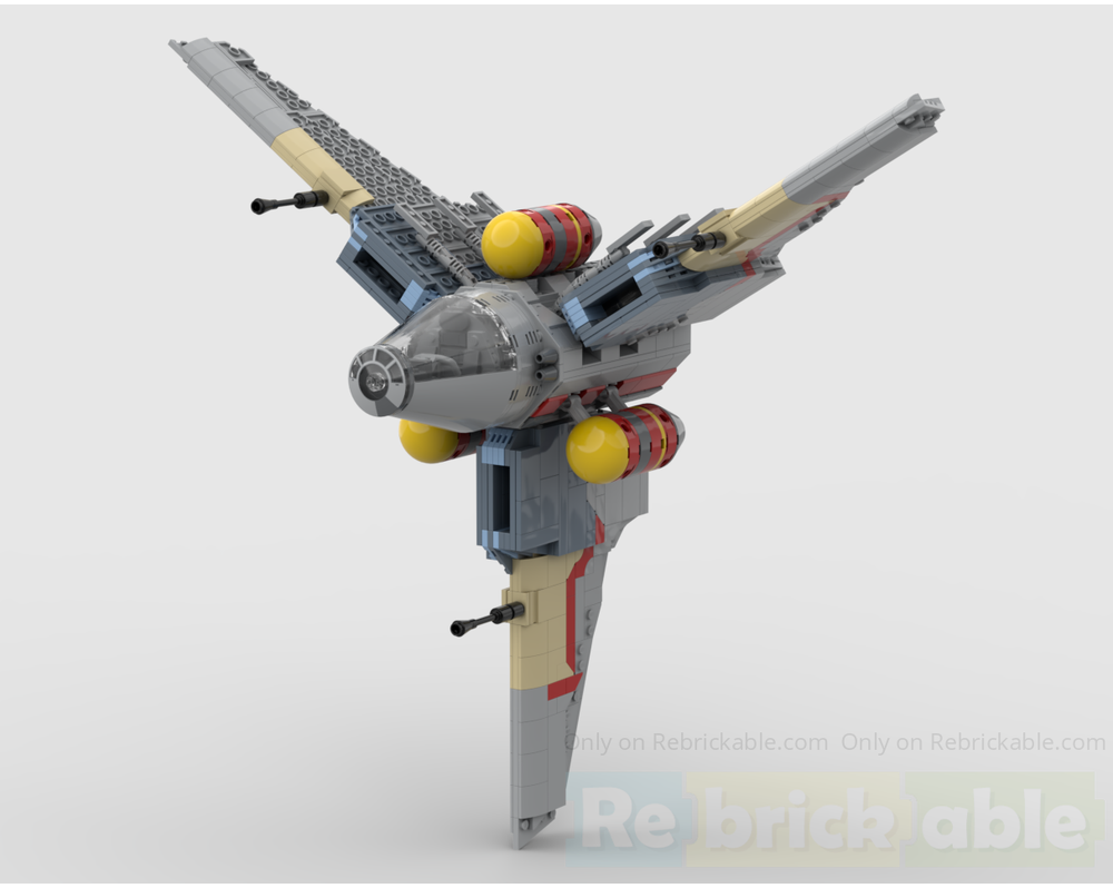 LEGO MOC-238807 KSE Morningstar-C Starfighter by Darklordofsword ...