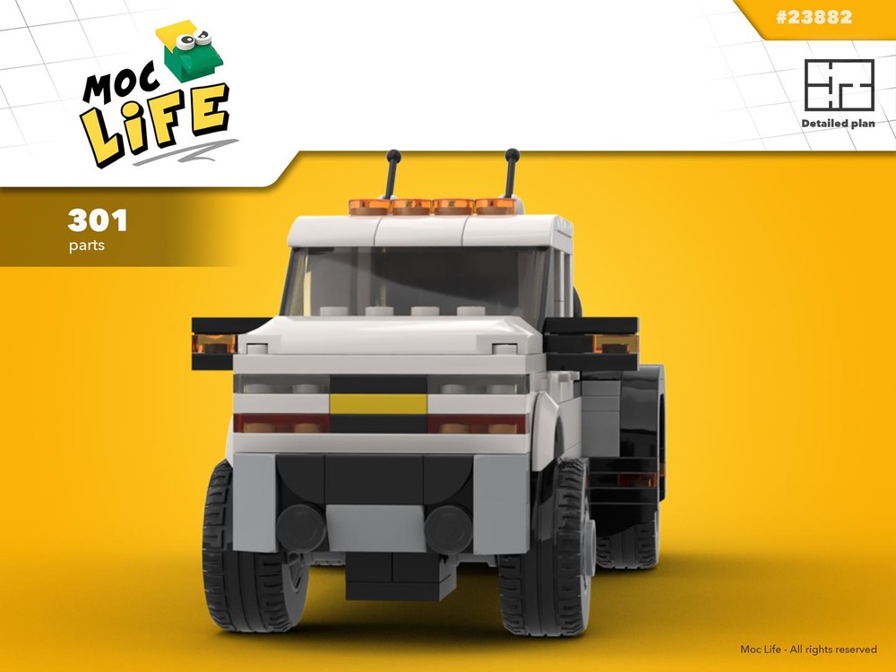 LEGO MOC Chevrolet Silverado 3500 quad cab dually welding rig setup by ...