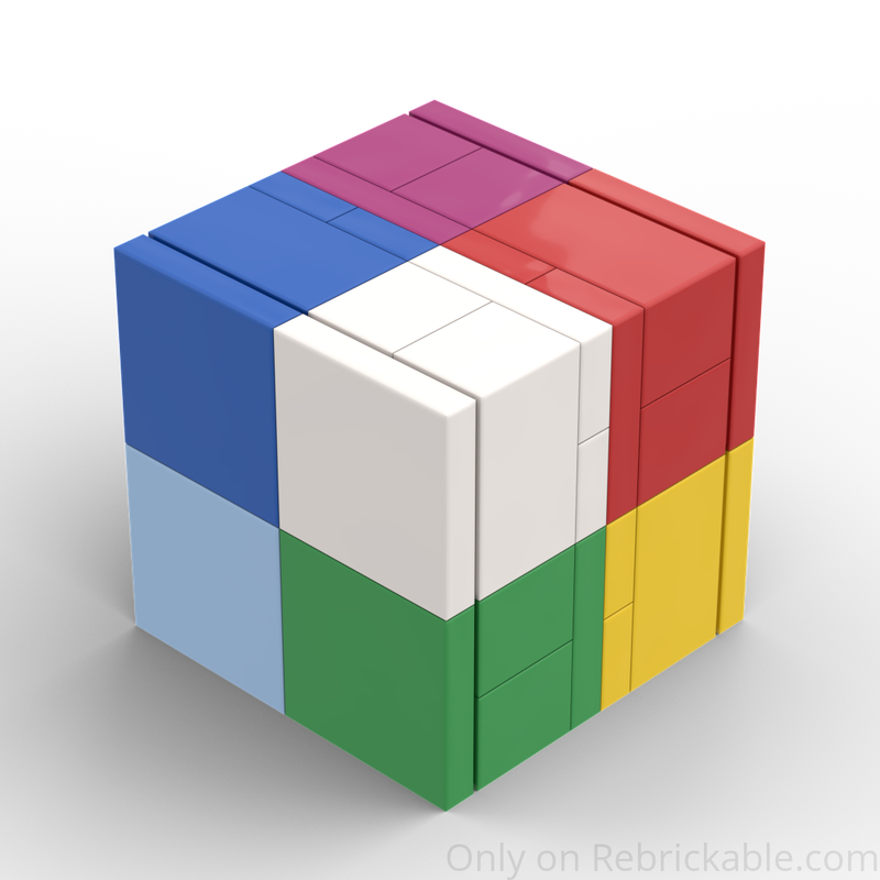 LEGO MOC-238821 RGB Color Cube by UncleLEGO | Rebrickable - Build with LEGO