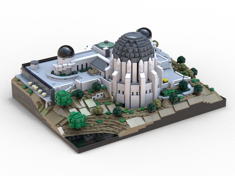 LEGO MOC Griffith Observatory by jaredr122 | Rebrickable - Build with LEGO