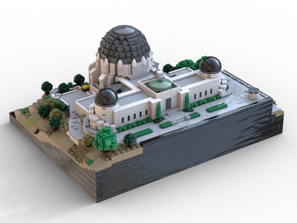 LEGO MOC-238838 Griffith Observatory by jaredr122 | Rebrickable - Build ...