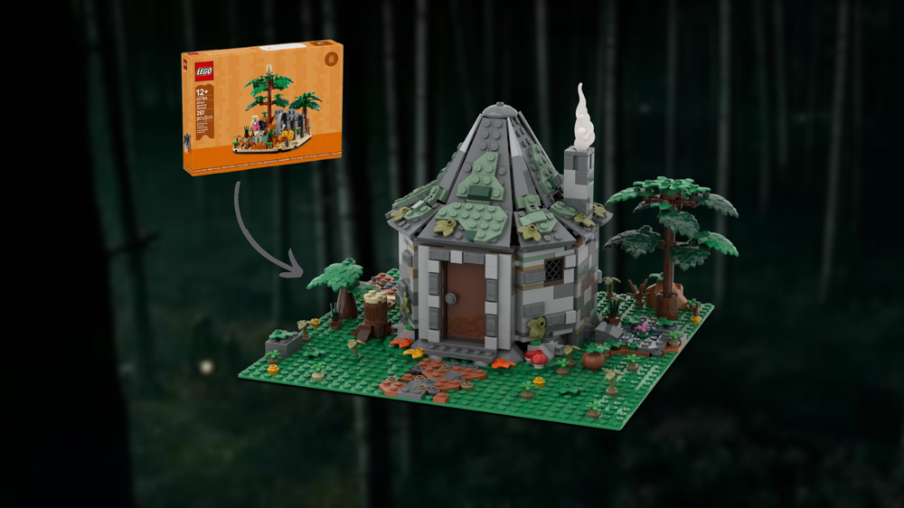 LEGO MOC-238847 HAGRlD HUT SCENERY by The_Jaqob | Rebrickable - Build ...