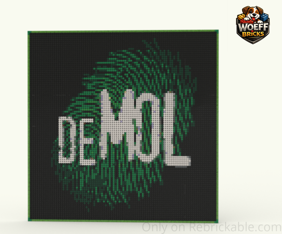 LEGO MOC-238884 Who is the mol logo by Woeff Bricks | Rebrickable ...