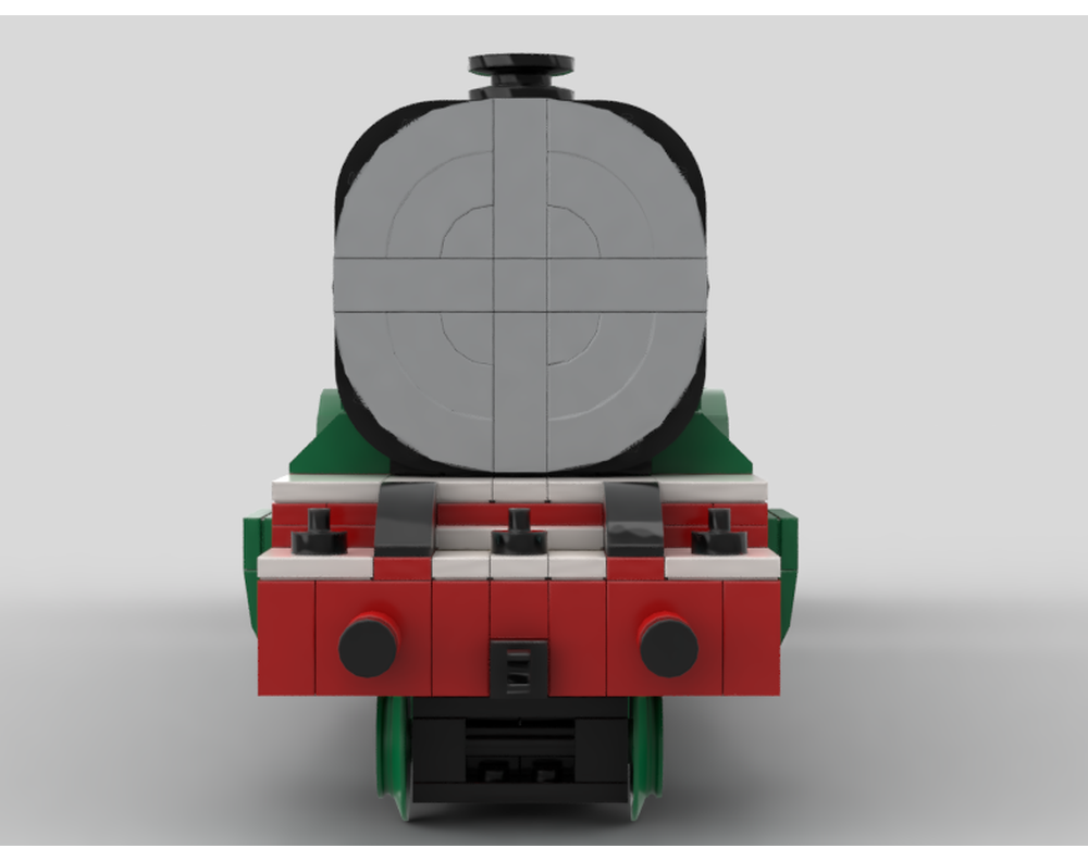 LEGO MOC (CGI Scale) Henry The Big Green Engine (UPDATED DESIGN!!) by ...