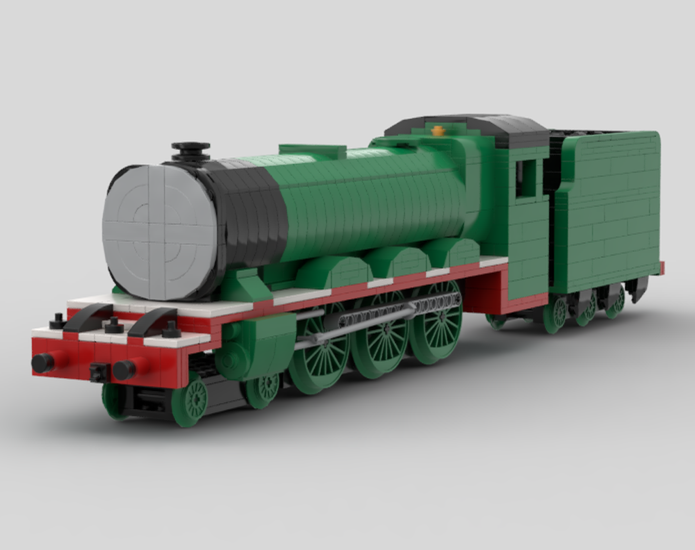 LEGO MOC (CGI Scale) Henry The Big Green Engine (UPDATED DESIGN!!) by ...