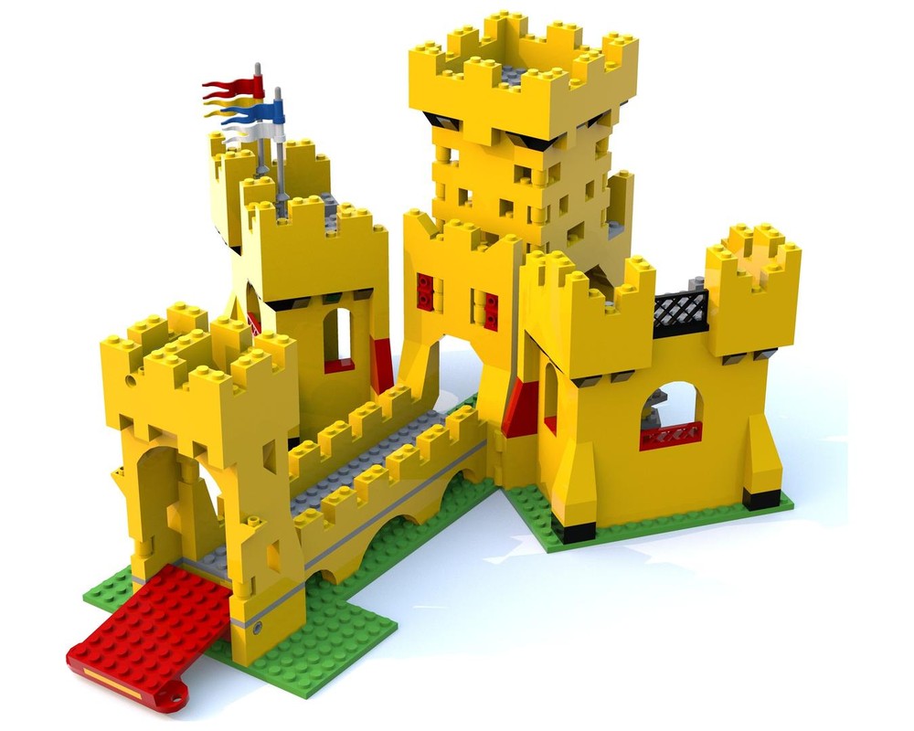 LEGO MOC 375-2 Classic Yellow Castle MOC #4 by spinox | Rebrickable ...