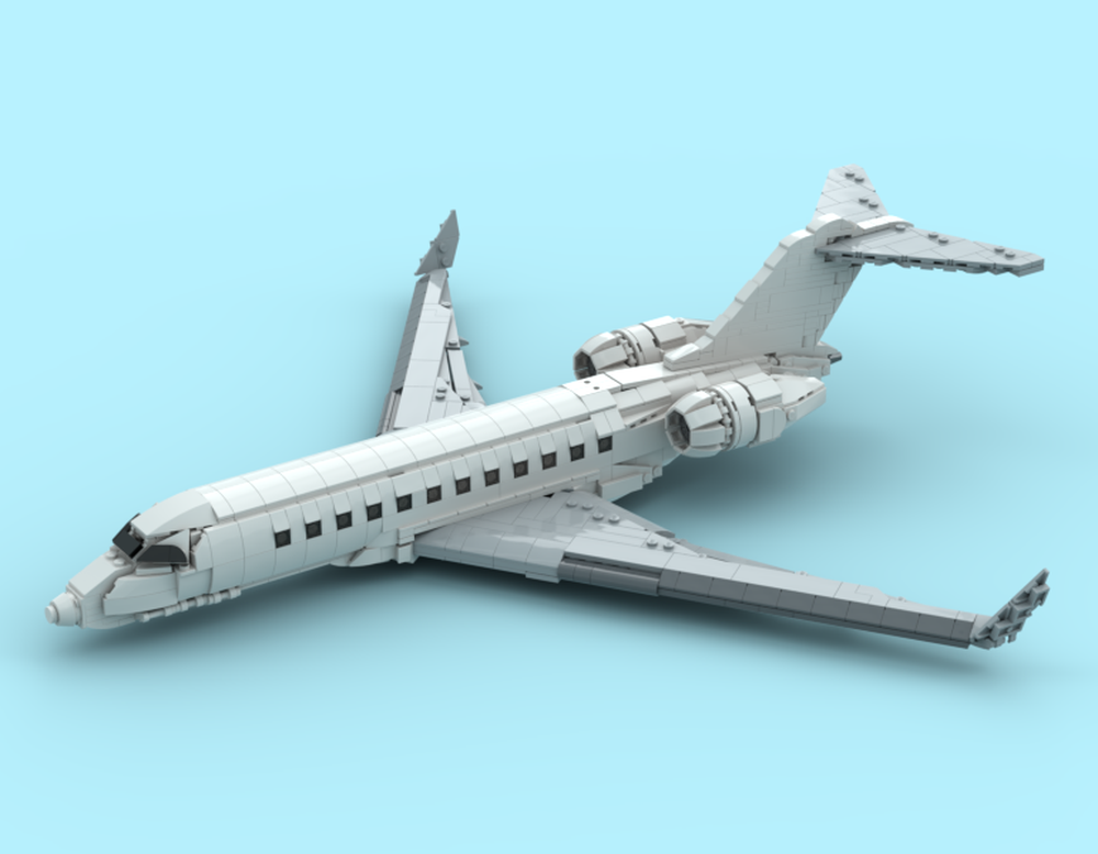 LEGO MOC Bombardier Global 6000 by ryangc_productions | Rebrickable ...
