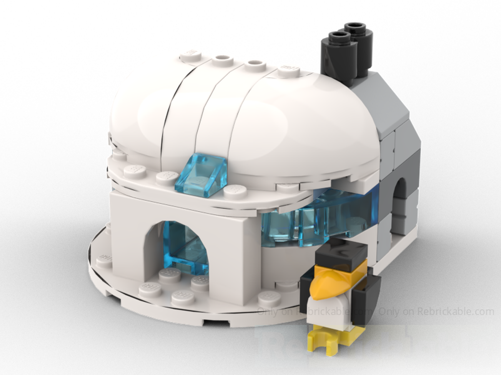 LEGO MOC Igloo by trevorbuilds | Rebrickable - Build with LEGO