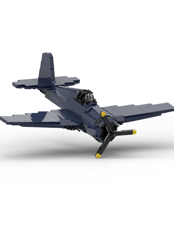LEGO MOC F6F-3 Hellcat by Custombrickz | Rebrickable - Build with LEGO