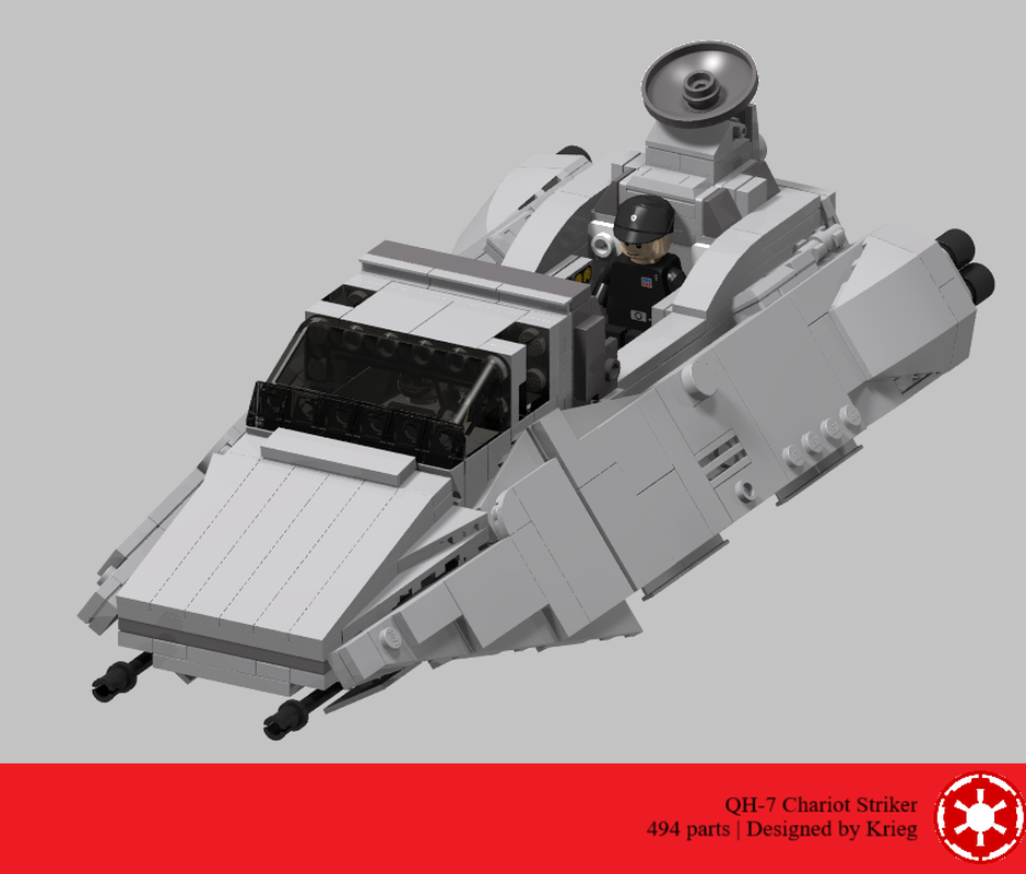 LEGO MOC QH-7R Chariot Striker by Krieg_15 | Rebrickable - Build with LEGO