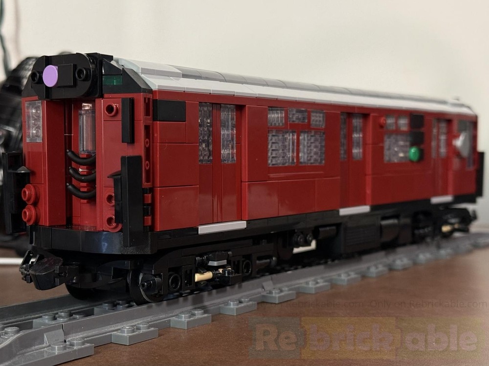 LEGO MOC NYC Subway R36WF Redbird by ABentMetrocard | Rebrickable ...