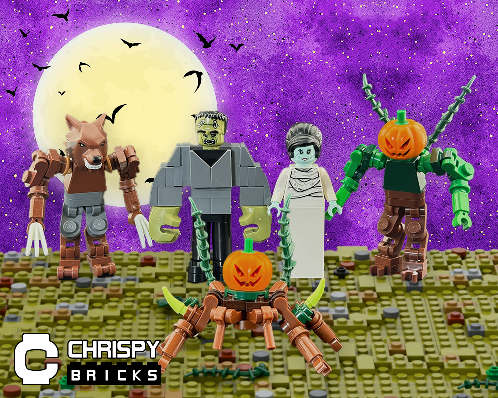 LEGO MOC Halloween Monsters by ChrispyBricks | Rebrickable - Build with ...