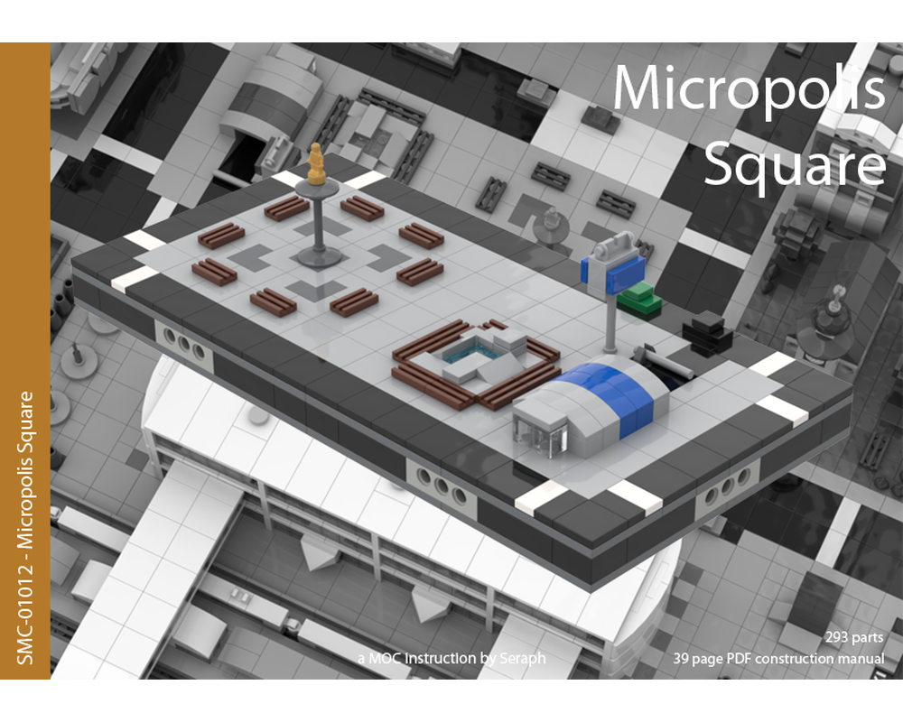 LEGO MOC Micropolis Square by Seraph | Rebrickable - Build with LEGO