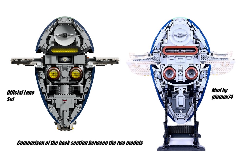 LEGO MOC-238945 UCS Slave 1 with Seismic Charge + Laser Cannons ...