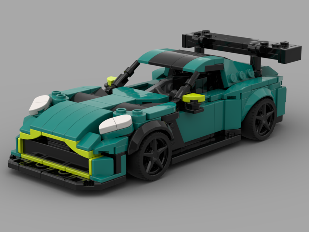 LEGO MOC 2024 Aston Martin Vantage GT3 Evo by Teddie Bear Bricks | Rebrickable - Build with LEGO