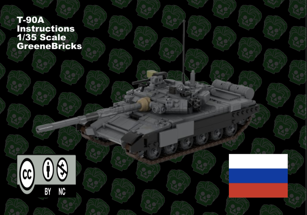 LEGO MOC T-90A by GreeneBricks | Rebrickable - Build with LEGO