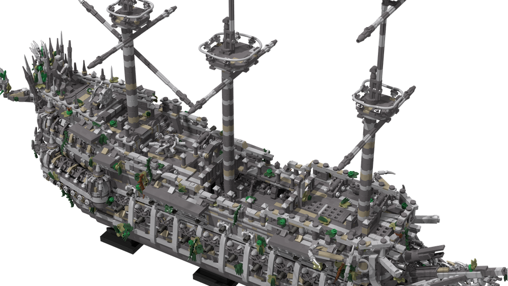 LEGO MOC-238990 The Flying Dutchman by Mr.Snicker | Rebrickable - Build ...