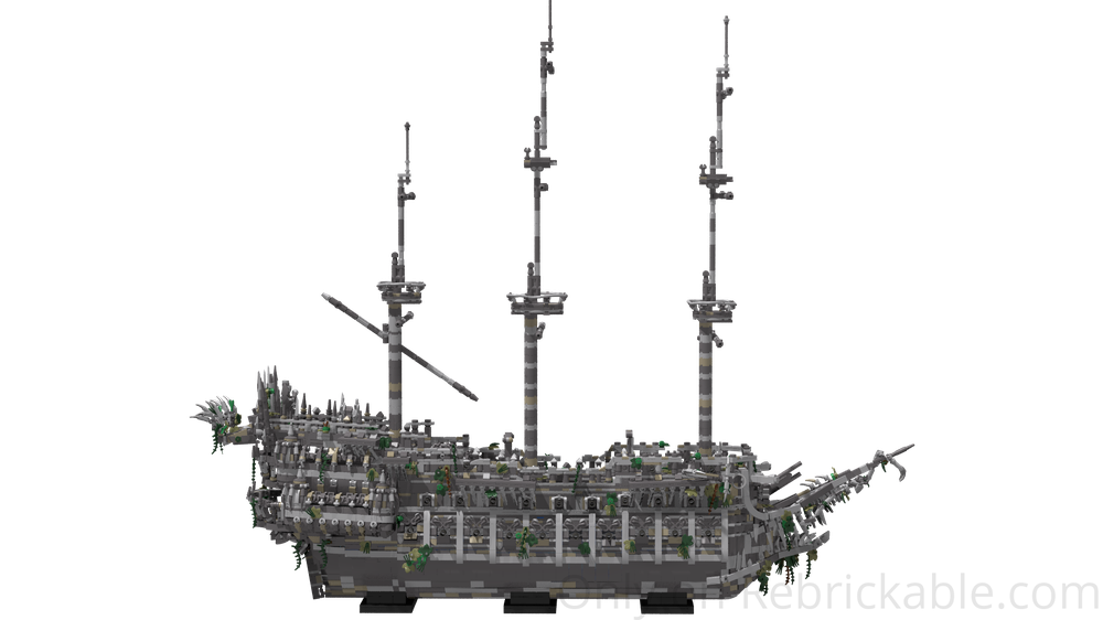 LEGO MOC-238990 The Flying Dutchman by Mr.Snicker | Rebrickable - Build ...