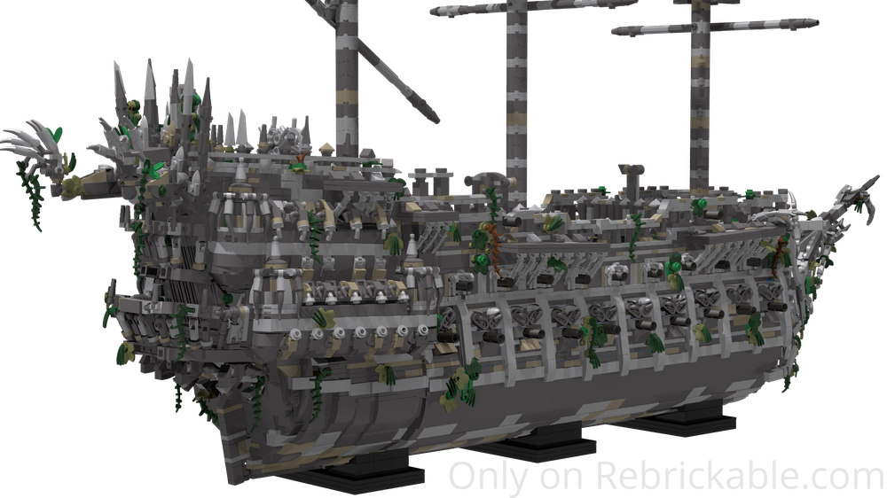 LEGO MOC-238990 The Flying Dutchman by Mr.Snicker | Rebrickable - Build ...