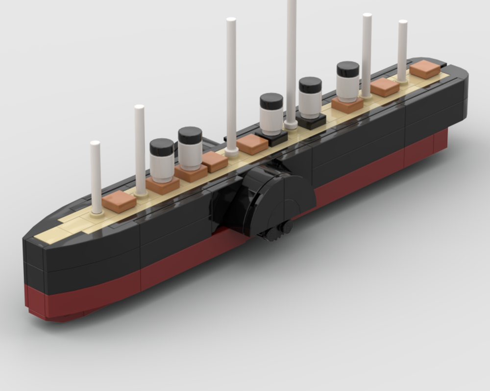 LEGO MOC-238991 SS Great Eastern by chrissibl | Rebrickable - Build ...